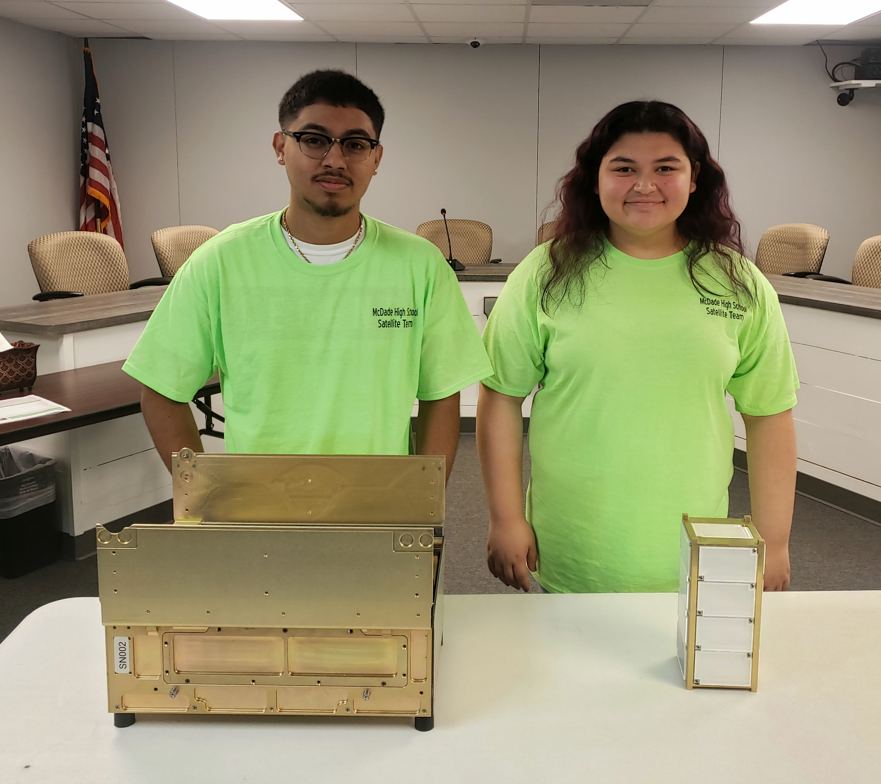 McDade high-schoolers send satellite into space | Julianne Hodges